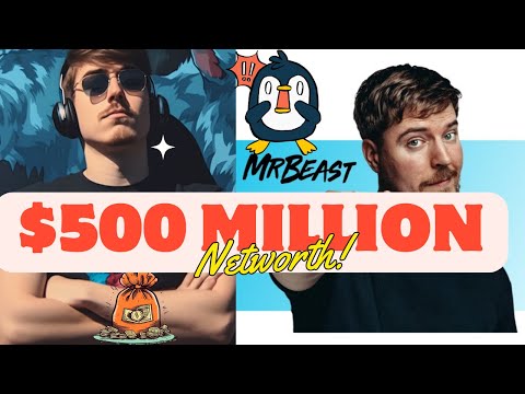 Mr beast $500 million net-worth | Richest youtuber | 2024 richest youtuber