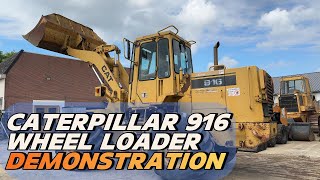 Caterpillar 916 wheel loader for sale from the Netherlands Middelbeers ...