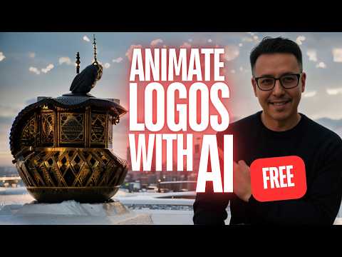 How I Animate Logos with AI 🤖 FREE!