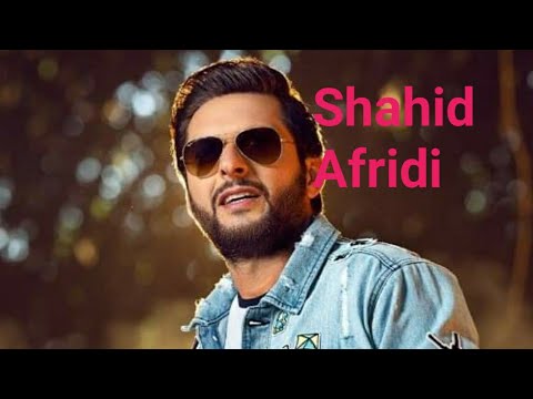 #Shahid Afridi biography and record.