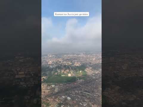 Kumasi to Accra by flight at the Kumasi Airport #travel #kumasiairport #kumasi #ghana #accra