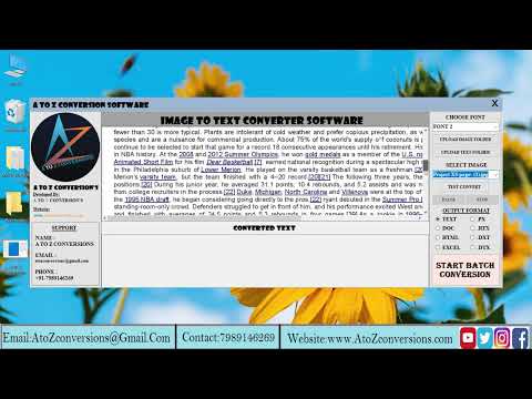 How To Download Image To Text Conversion Software | Image To Text