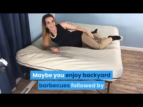 Coleman Camping Cot Air Mattress and Pump Combo Review