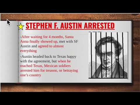 Road to Revolution Day 3 Arrest of Stephen F Austin