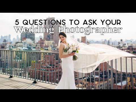 5 Questions To Ask Your Wedding Photographer Before Booking