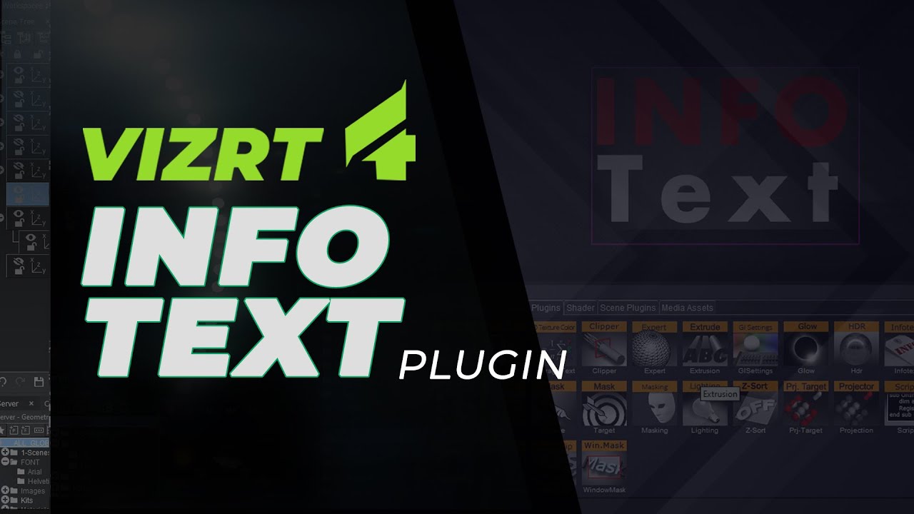 Vizrt Info Text Plugin Tutorial
