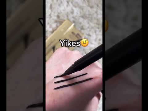 Drugstore vs High end waterproof liquid eyeliners💦
