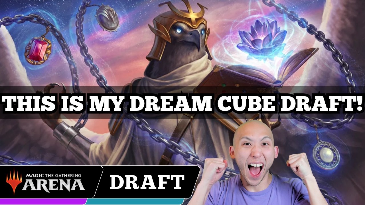 THIS IS MY DREAM CUBE DRAFT! | Powered Cube Premier Draft | MTG Arena