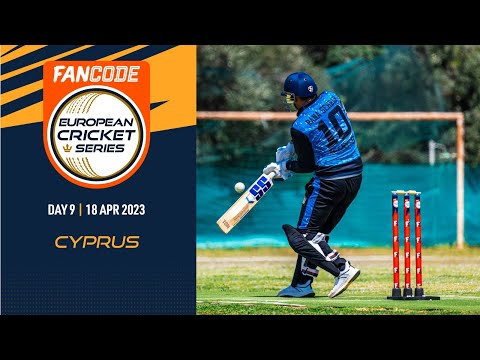 🔴 FanCode ECS Cyprus, 2023 | Day 9 | T10 Live Cricket | European Cricket