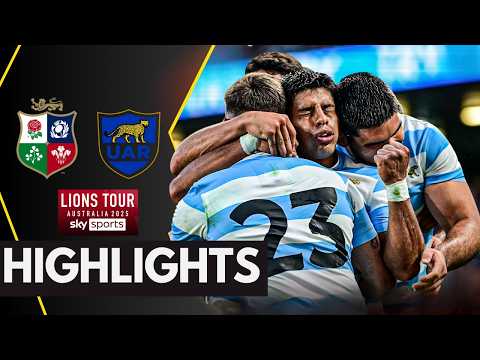 Lions vs Argentina Full Highlights - British & Irish Lions Tour 2025 Highlights