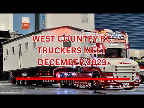 West Country RC Truckers Club Meet December 2023 | 1/14 Scale Trucks | Tamiya 1:14 Trucks