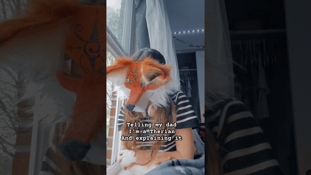 I didn’t think it was real at first😭#theriangear #furry #therian #fursuit #therianpride #redfox