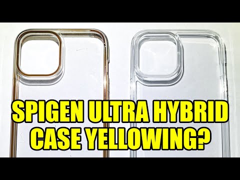 My Clear Phone Case Turned Yellow??? | Spigen Ultra Hybrid for iPhone 12 Pro Max