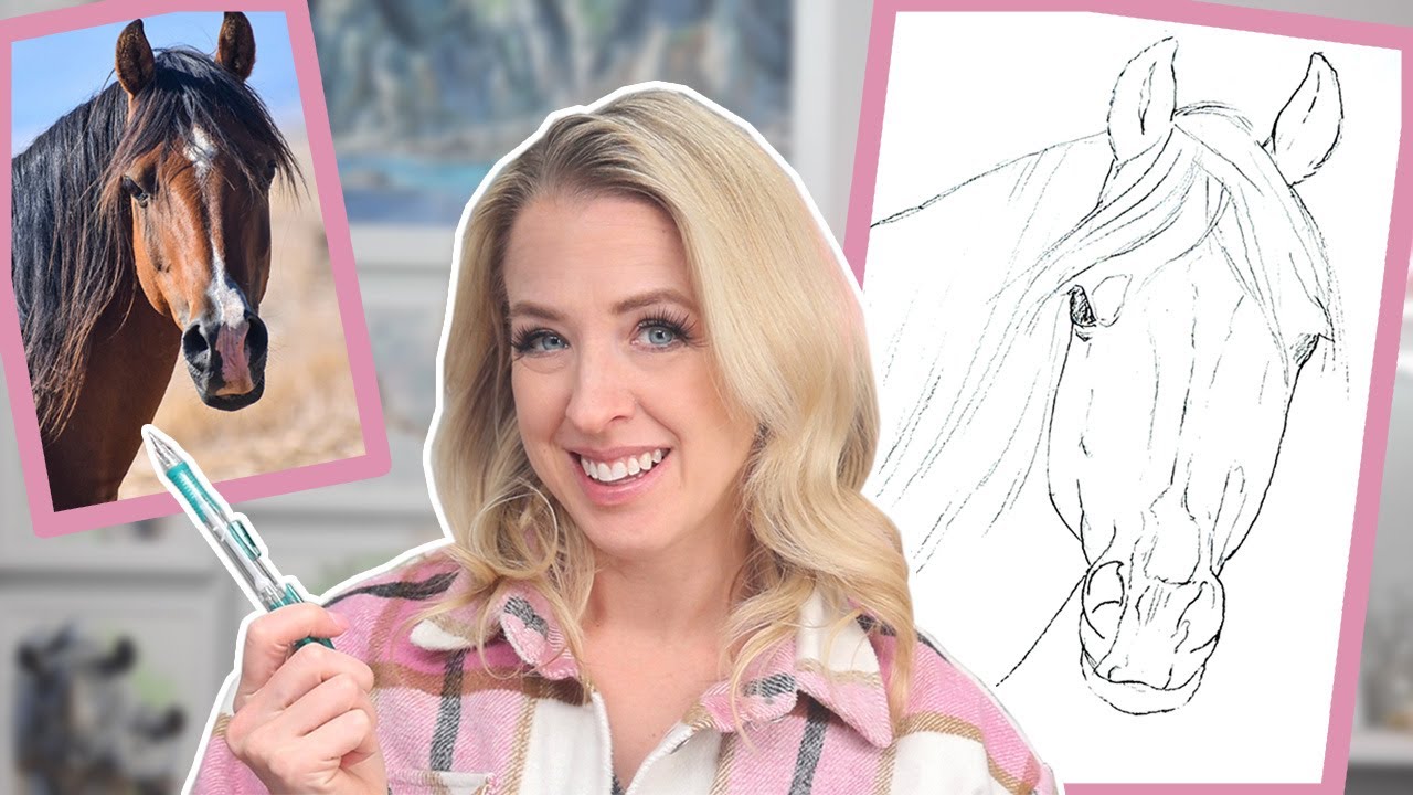 How to Draw a Horse Head Freehand: Beginner-Friendly Tutorial