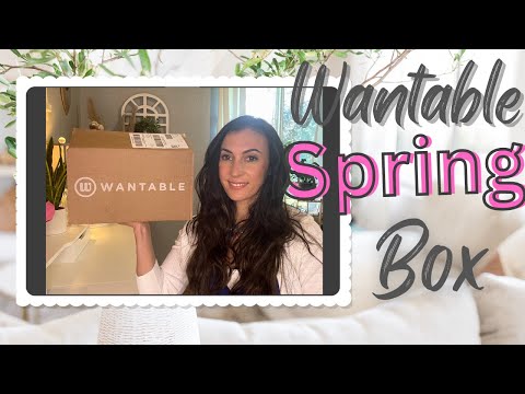 Stitch Fix Vs Wantable 2023 Spring Clothing Subscription Box | Unboxing & Try On