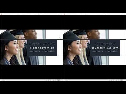 Reasonable Accommodations in Higher Education