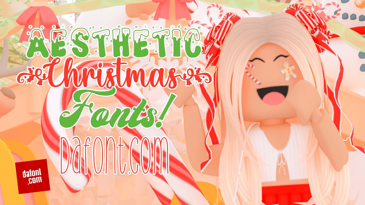 Aesthetic Christmas/Winter Fonts! DaFont.com | SunlitPine