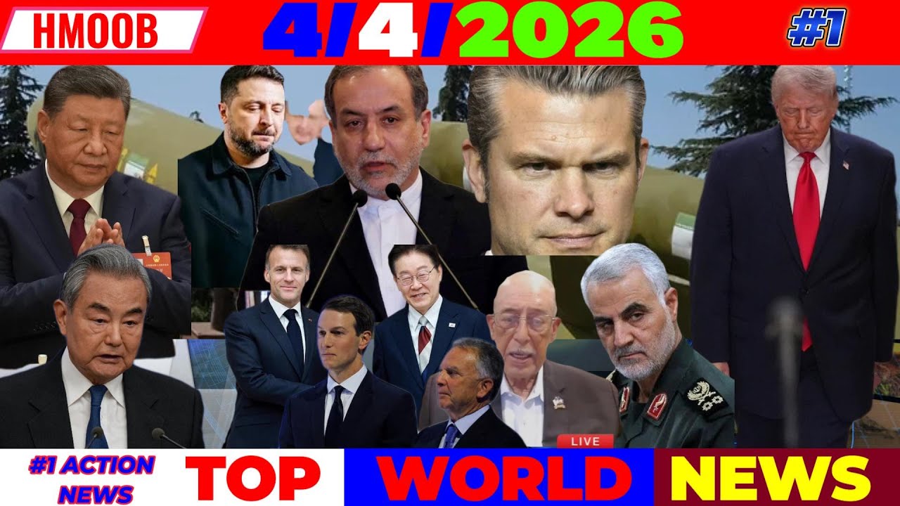 4/4/2026 (🌑PM)🎯TRUMP MUAB 48-HOUR RAU IRAN DUA, ISRAEL TUAV QIB PHOM TOS TUA, CHINA, WORLD, USA