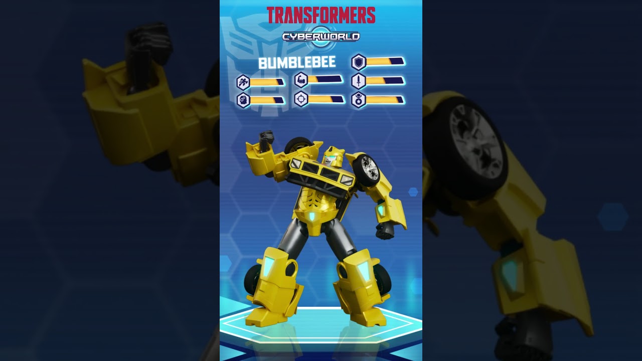 Transformers: CYBERWORLD | Bumblebee Character Reveal! | New Series | Transformers Official