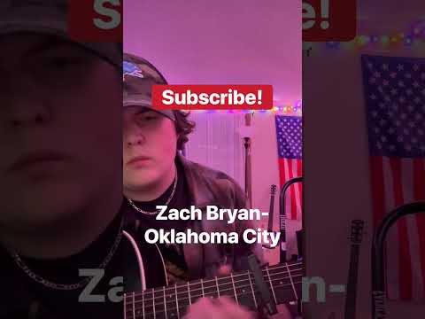Oklahoma City- Zach Bryan (Josh Harding Cover) #shorts #trending #guitar