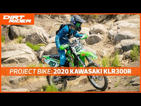 Dirt Rider | 2020 Kawasaki KLX300R | DeCal Works Video
