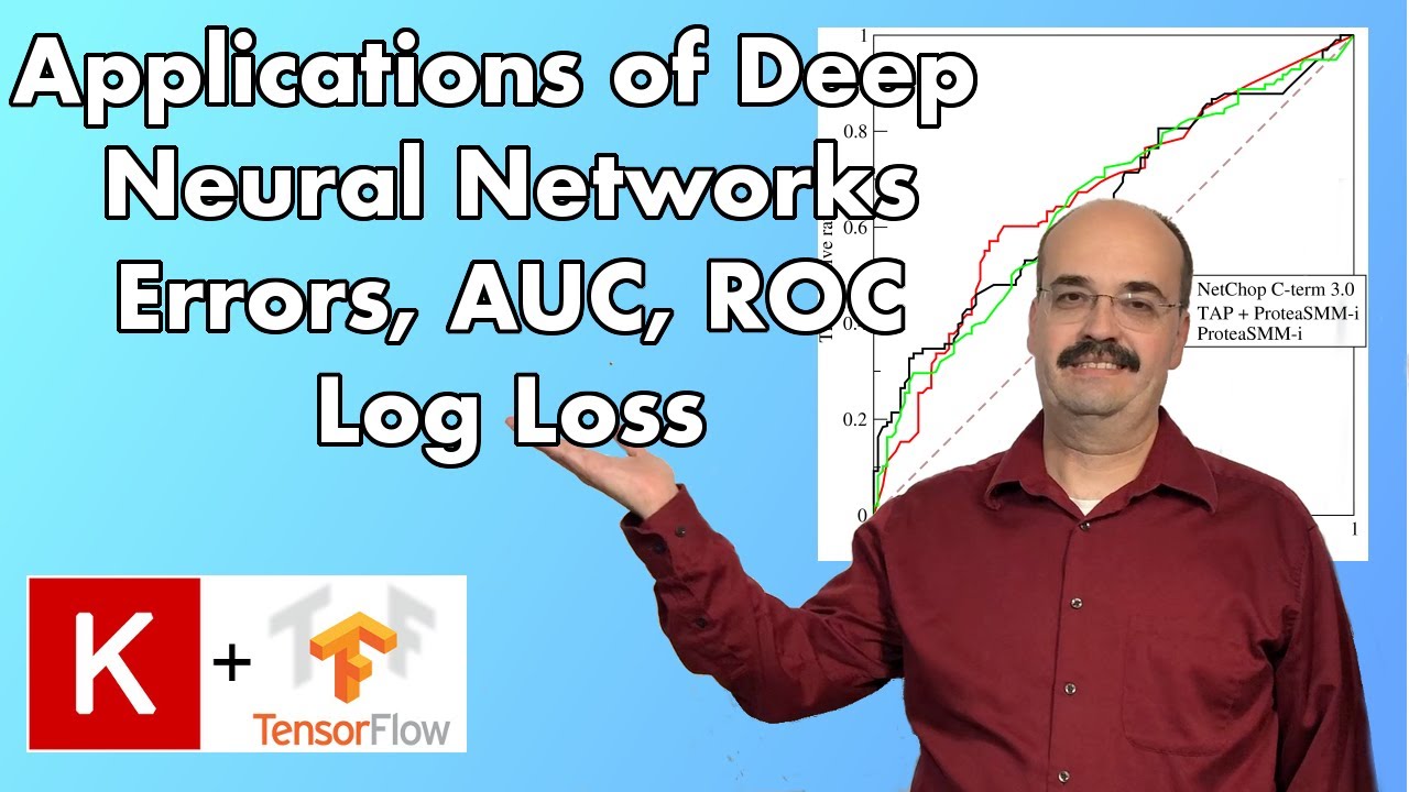 5.1: Binary Classification, ROC, AUC for Deep Learning, TensorFlow and Keras (Module 5, Part 1)