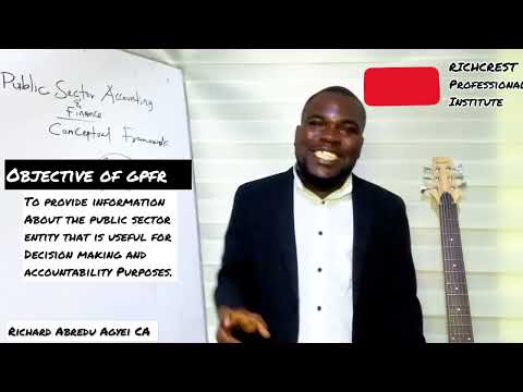 Conceptual Framework-Part 1 of 3 | IPSAS | ICAG |