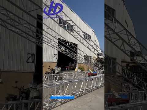 Triangle roof truss #spigottruss #bolttruss #eventtruss #stagetruss #aluminumtruss #lightingtruss