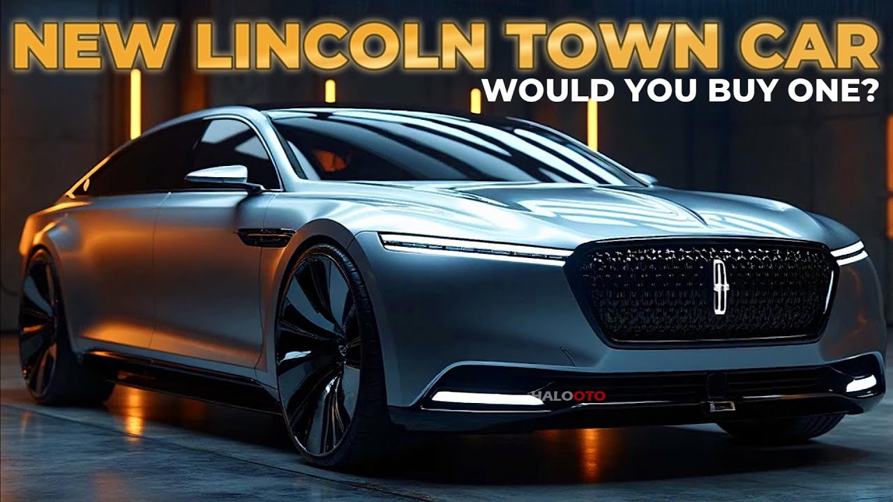 Digital Lincoln Town Car Returns to the Land Yacht Sector, Brings ...