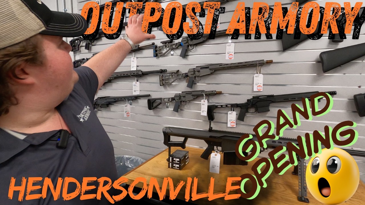 Outpost Armory Open House 2026 | Hendersonville TN Range Walkthrough, Guns & Gear Showcase