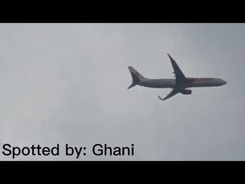 Lion Air JT910 (PK-LHM) SUB-DPS | Flying over Surabaya