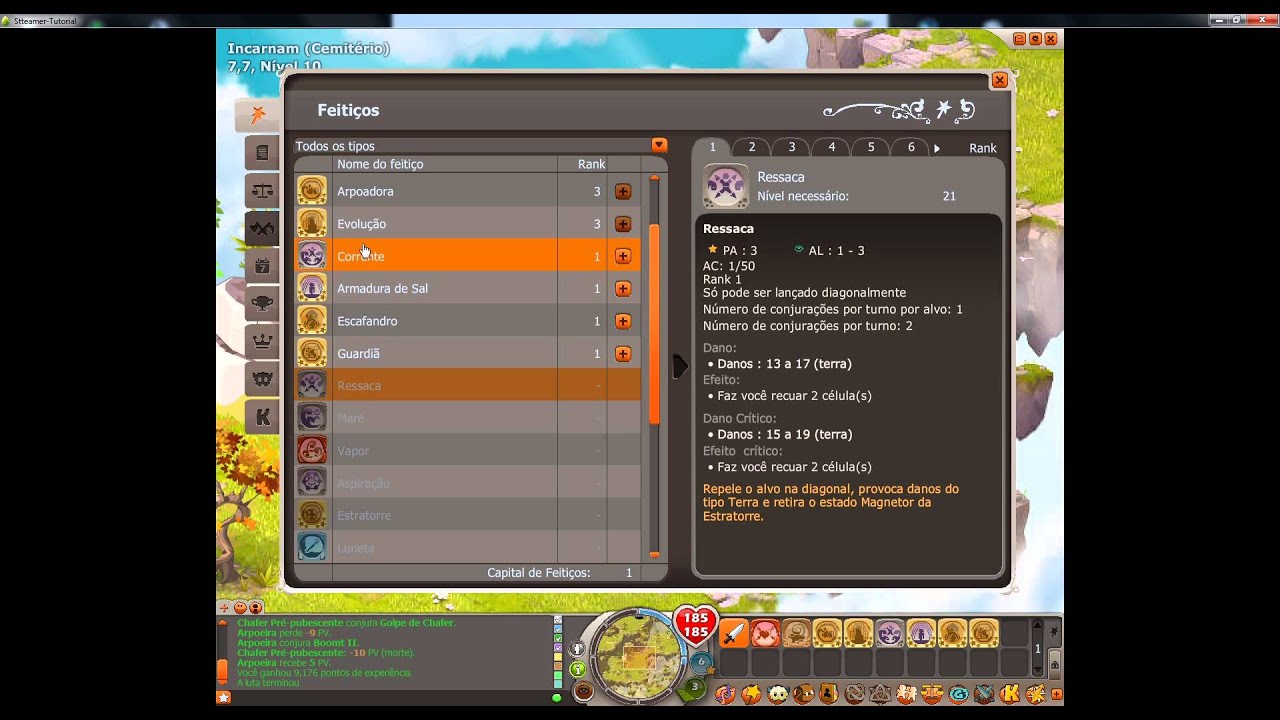 Dofus - Tutorial básico de Steamer
