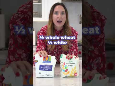 How to Substitute Whole Wheat Flour in Your Baking #shorts