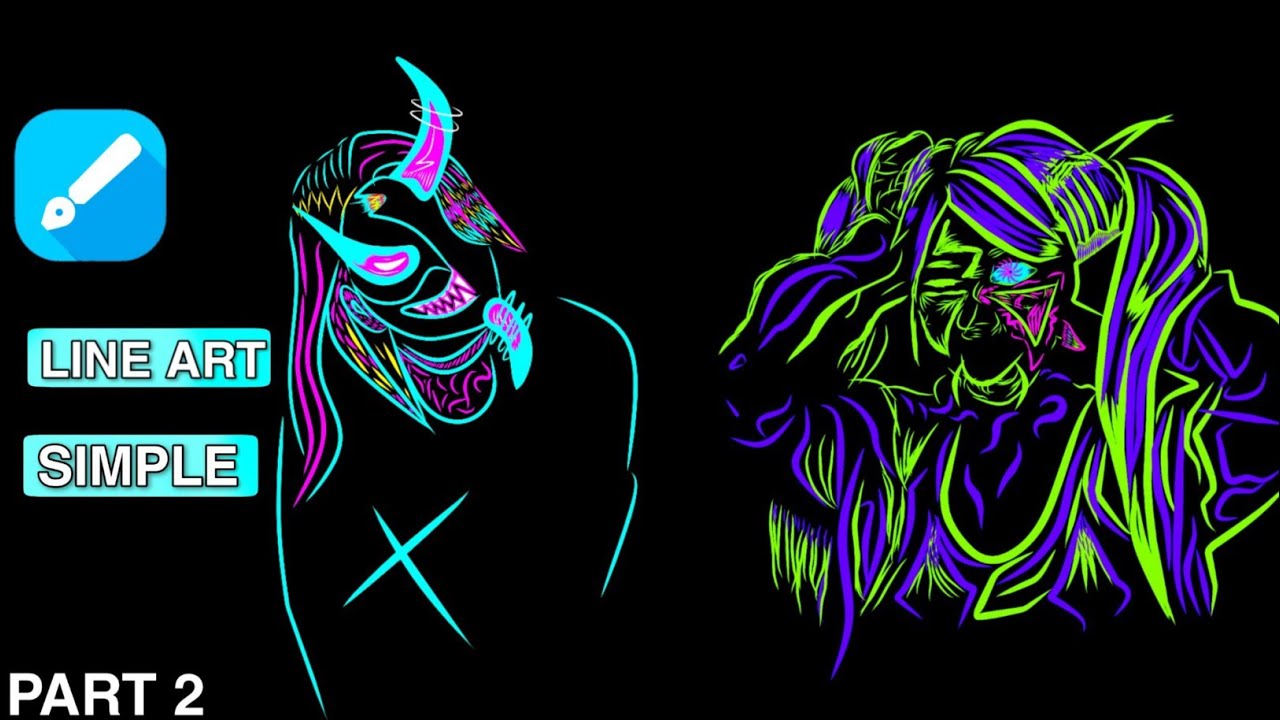 Tutorial cara membuat line art di infinite design