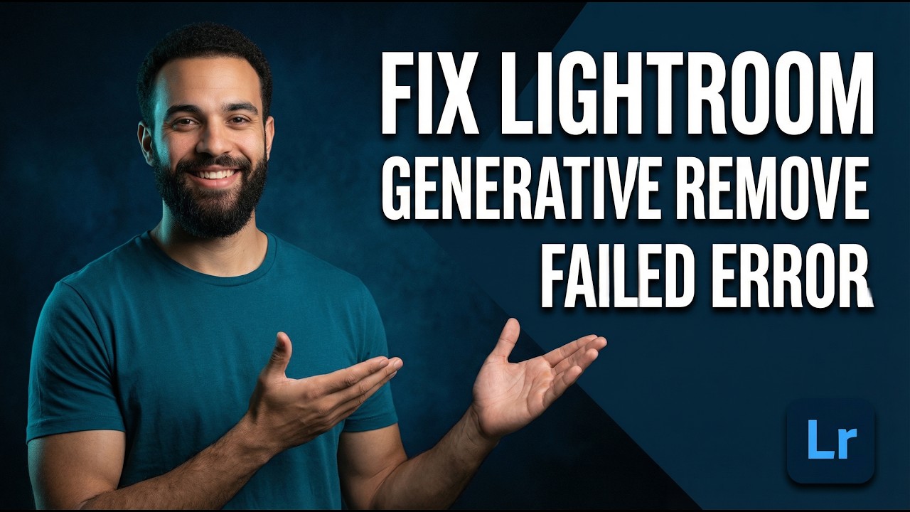 How To Fix Lightroom Generative Remove Failed Error (2026 Easy Guide)