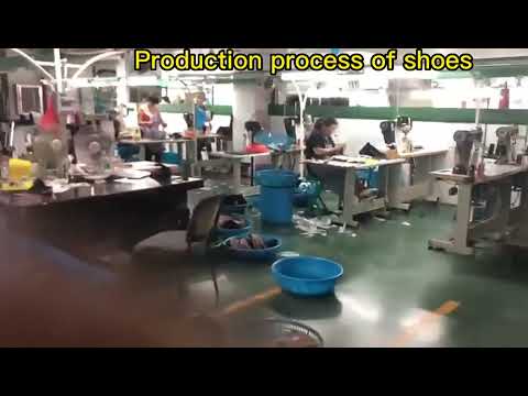 Production process of shoes