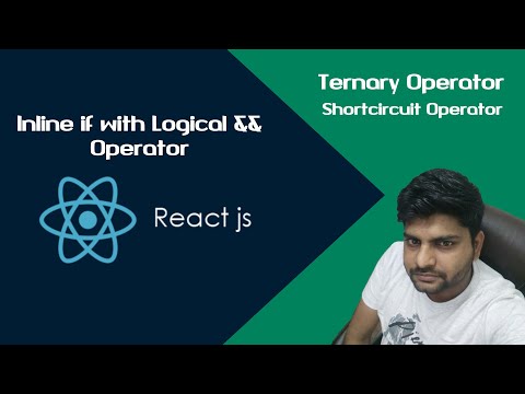 Learn ReactJS Tutorials in Hindi | Inline if with Logical Operator | Ternary Operator | Part 26 ...
