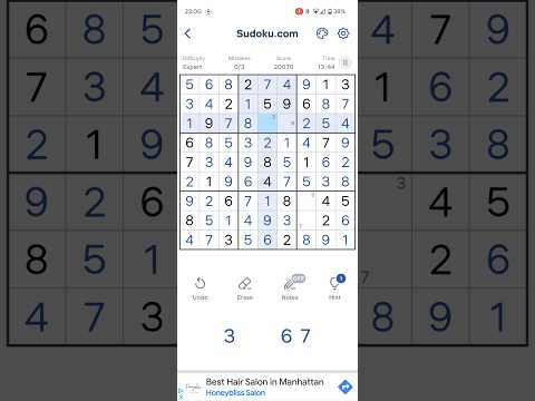 Sudoku Free Game 10 #calming #relaxing #sudoku #game