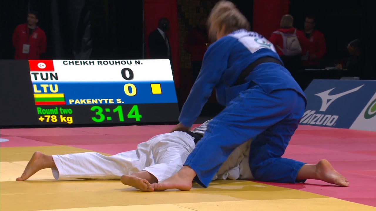CHEIKH ROUHOU Nihel vs. PAKENYTE Santa - 🥋 Judo.how » Alles rund um Judo