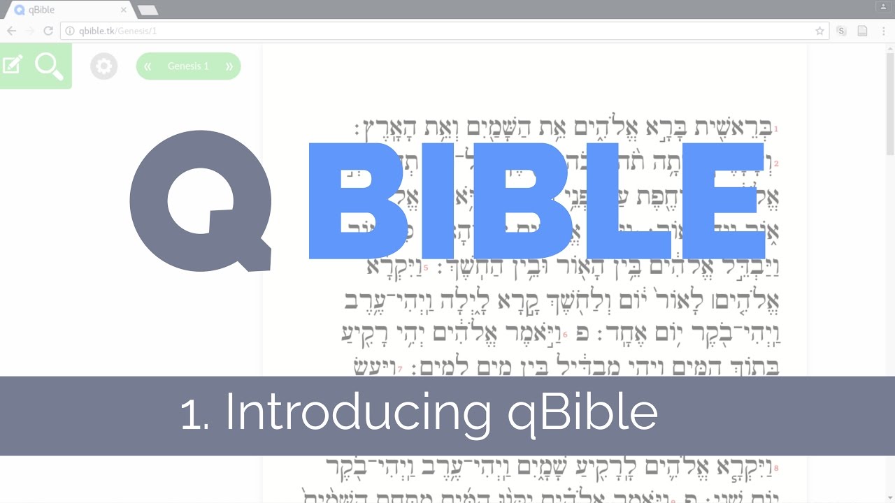 1. Introducing qBible