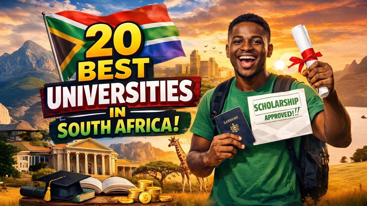 20 BEST UNIVERSITIES IN SOUTH AFRICA | Study in South Africa