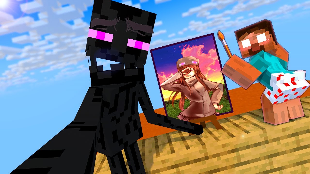DRAWING RUN 3 CHALLENGE - Minecraft Animation