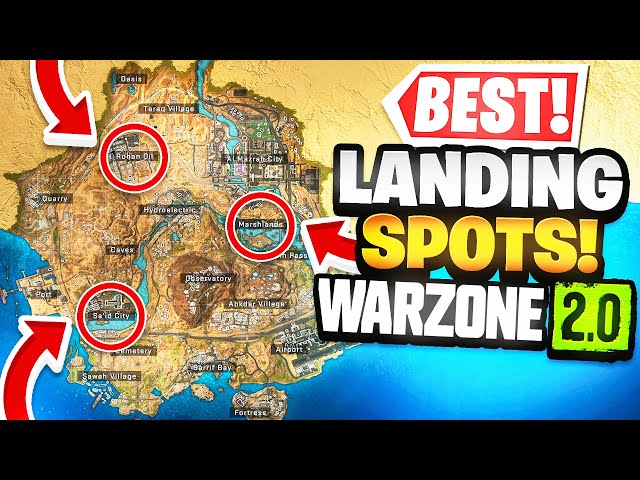 5 best landing spots on Al Mazrah in Warzone 2
