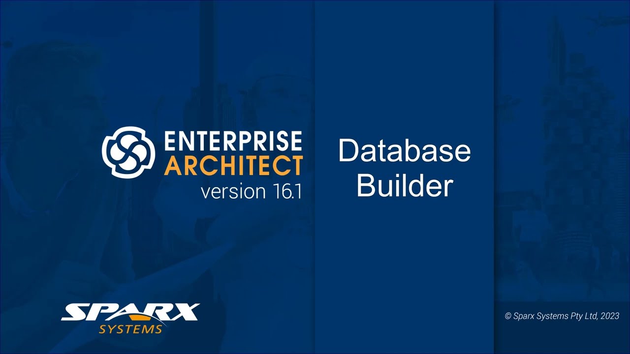 Enterprise Architect - Database Builder