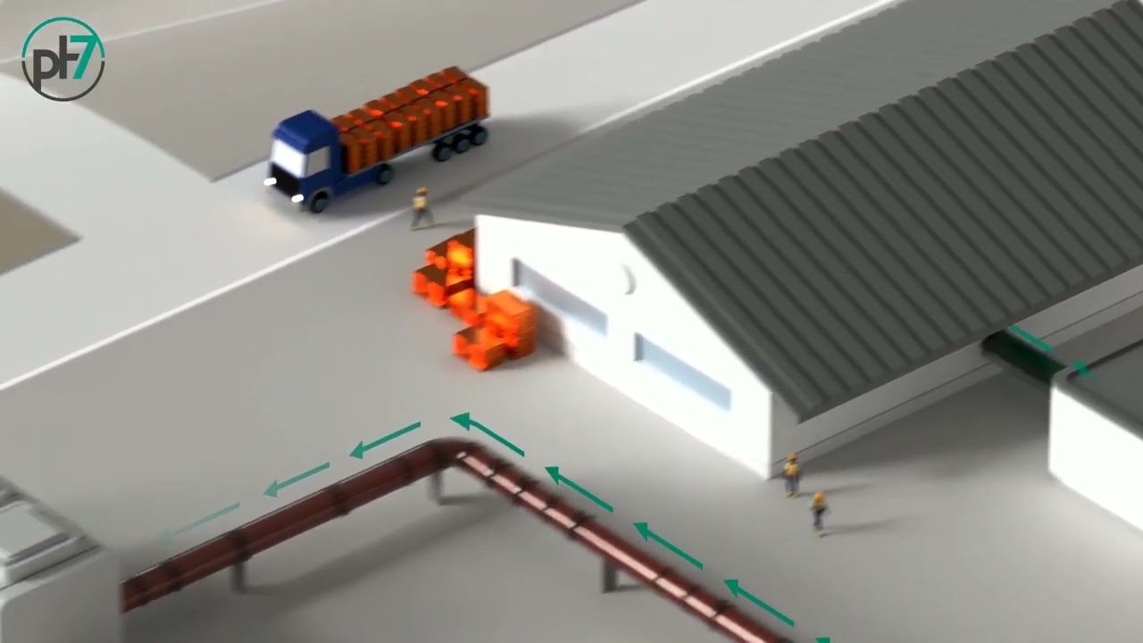 pH7 copper heap leaching process