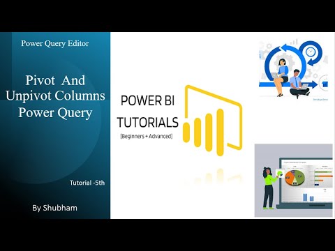 #powerbi #How to Pivot And Unpivot Columns in Power Query Editor ...