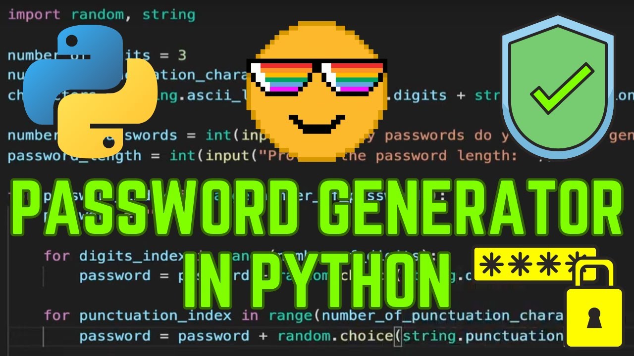 Python Password Generator Project: A Simple Coding Exercise