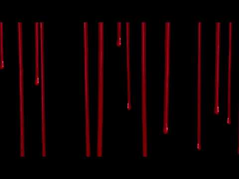 Blood Overlay Black Background Chroma Key - Horror Aesthetic (Practical Effect)