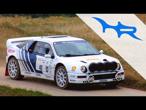 Ford RS200 Group B Rally Car Engine Exhaust Sound Video