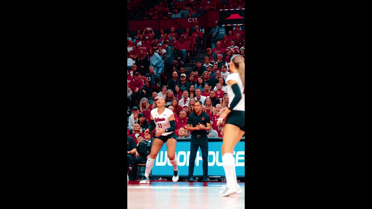 Another Ryan Hunter Kill vs. Kansas | Nebraska Volleyball